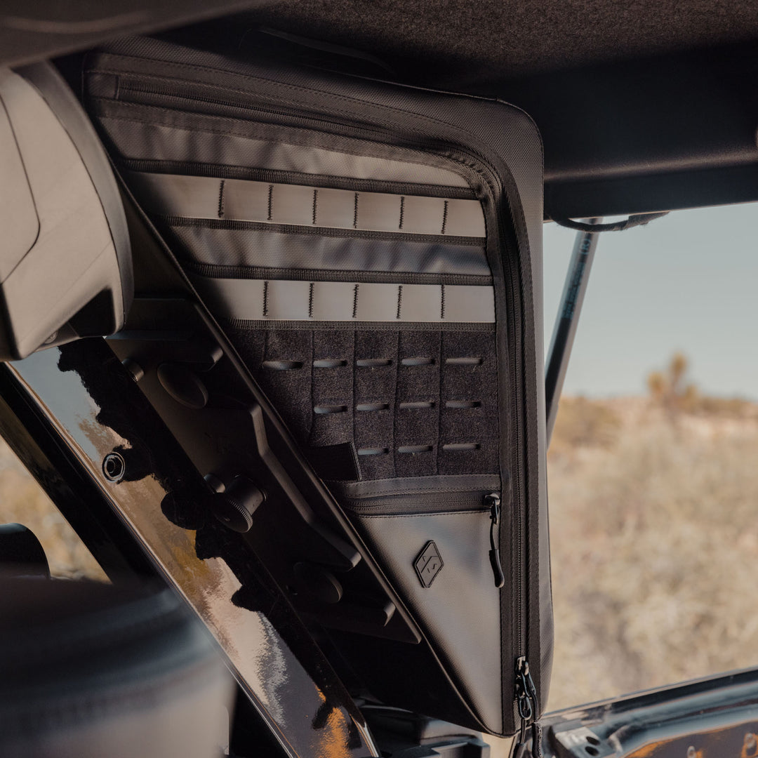 Jeep Wrangler and Ford Bronco Integrated Storage by XG Cargo