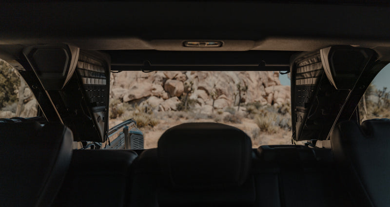 Jeep Wrangler and Ford Bronco Integrated Storage by XG Cargo