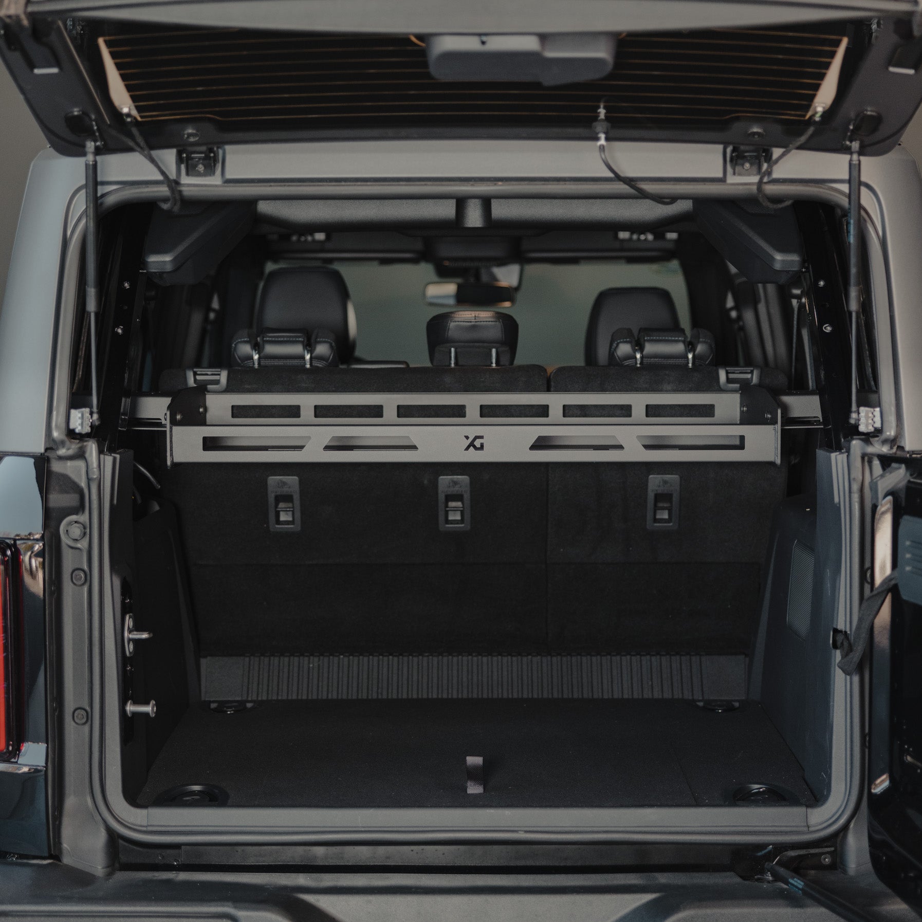 Jeep Wrangler and Ford Bronco Integrated Storage by XG Cargo