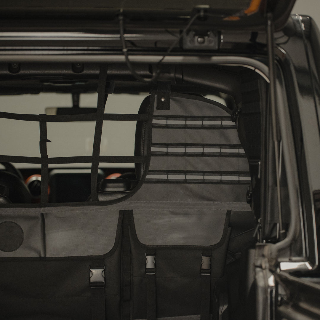 Jeep Wrangler Cargo Storage Wall Sportsman Molle Edition by XG Cargo JK ...